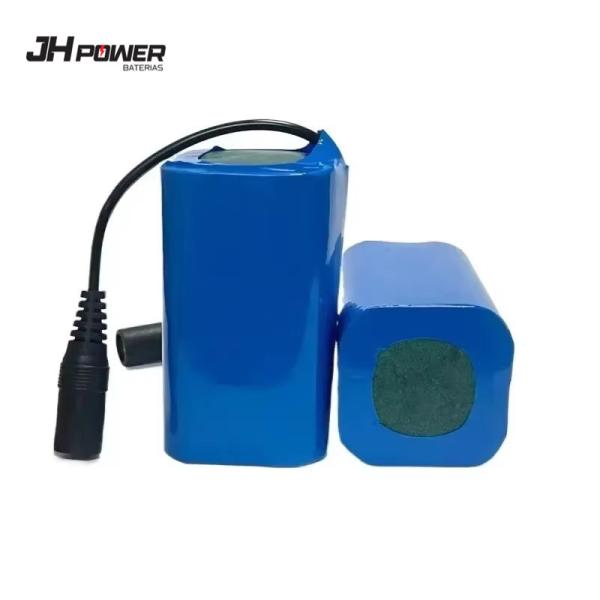 Quality 7.4V 12800mAh Li Ion Battery Pack 2S2P Lipo Battery For Bait Boat for sale
