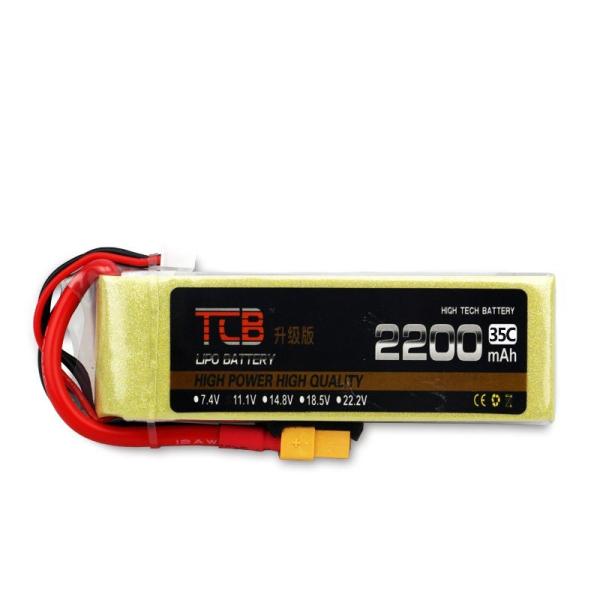Quality Versatile 3S 25C Lipo Battery Customized 11.1 V 2200mAh Lipo Battery for sale