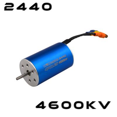 China 2440 Classic 4600KV 4-Pole Brushless Motor with 2.3mm Shaft for FPV Drones and RC Vehicles for sale