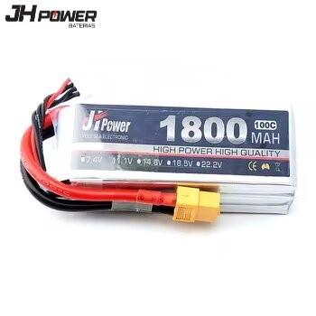 China 22.2V 6s 1800mAh 100C Lithium Battery Pack for Drone Airplane Car Boat Model for sale