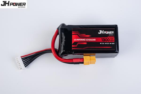 Quality 1300mAh 6S 22.2V 150C Li-ion Battery Pack for FPV Drones, RC Cars, Model Boats for sale