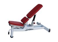 China Multi Adjustable Weight Bench for Gym Home Use 40mm Cushion PU Leather for sale