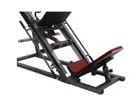 China Hammer Strength Plate Loaded Hack Squat Leg Press Machine 600kg Capacity Dual Use for sale