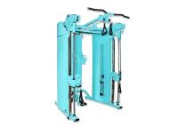 China Commercial Multi Station Gym Power Rack Functional Trainer Smith Machine with 150kg Weight Stack for sale