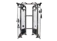 China Commercial Dual Pulley Cable Crossover Machine 80kg Weight Stack for Gym for sale
