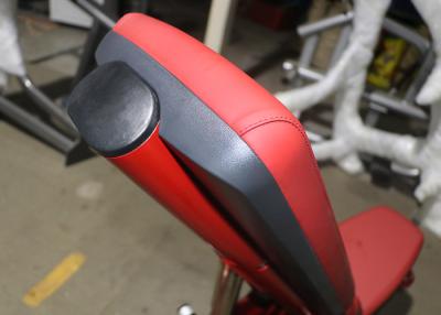 Cina Altezza regolabile della macchina 106cm del banco della testa di legno della palestra rossa in vendita
