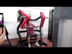 Placa resistente uso comercial carregado do Gym da máquina da imprensa da caixa da força do martelo