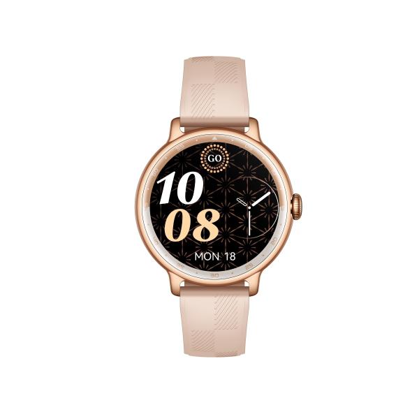 Quality KW60C 300mAh Battery Dafit App Waterproof IP68 GPS Motion Track Round Screen Smartwatch for Women's Health and Sleep Monitoring for sale