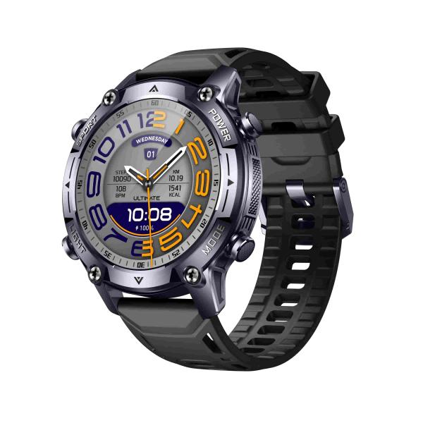 Quality KW350 AMOLED AI Smartwatch With Real-Time Activity Sleep Trackers AI   5ATM Waterproof for sale