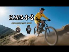 KW348 Fitness Smartwatch met slaapopsporing, navigatie en AI-aangedreven functies 5ATM Waterdichte rating en mediaopslag