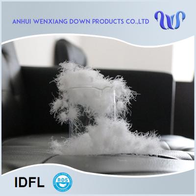 China 90% washed and cleaned washed white duck dwon for sleeping bag goose down factory