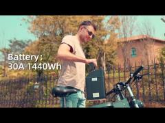 Fat Tire Electric Mountain Bike