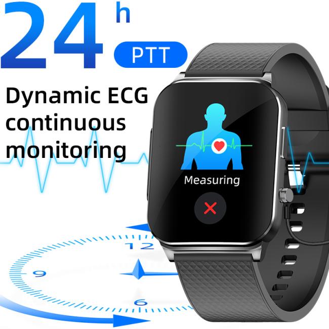 1.83 Inch Full Touch Screen EP03 ECG Smart Watch With Blood Pressure Monitoring