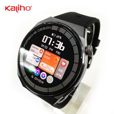 China OEM ODM 1.5inch caller id women fitness android automatic stainless steel custom cpu diver smart phone calling GT2 watch trip sharing automatic alarm emergency call health management for sale
