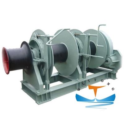 China Horizotal Double Drum Hydraulic Mooring Winch for Ship for sale
