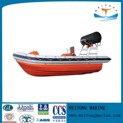 China SOLAS Approval Inflatable Fast Rescue Boats for Marine Life Saving Lifesaving Appliance CCS for sale
