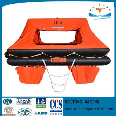 China SOLAS Yachting Yacht Throw-over Board Inflatable Life raft for Marine Life Saving  Appliance for sale