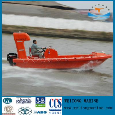 China High Speed SOLAS Approval FRP Rigid Rescue Boats for Marine Life Saving Lifesaving Appliance CCS for sale