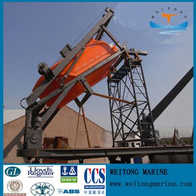 China Safty Appliance Marine Life Boat Davit Free Fall Launching Appliance for sale