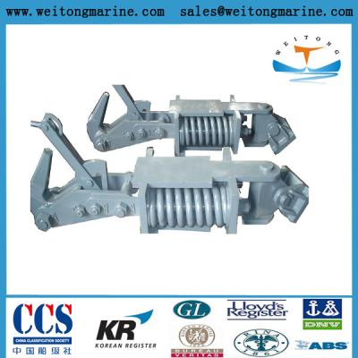 China Spring Marine Towing Hook Ship Quick Release Mooring Towing Hook for sale