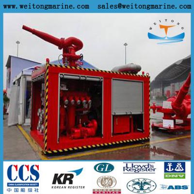 China Ship External Fire Fighting System Marine FiFi System 2400m3/h for sale