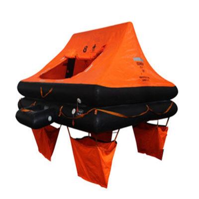 China SOLAS Approval Throw Overboard Inflatable Life Raft with EC Certificate for sale