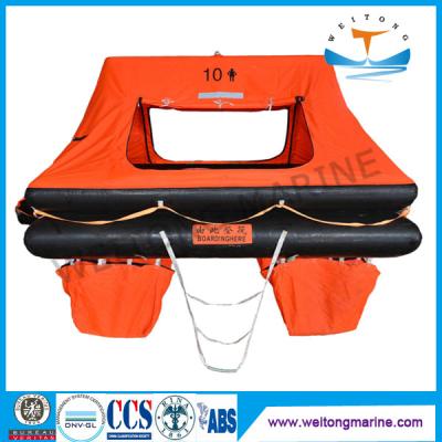 China SOLAS Approved Throw-over Board Inflatable Life raft for Yacht for sale