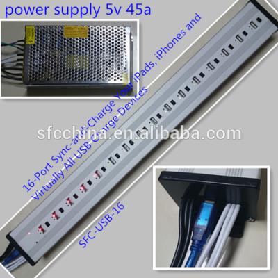China 16 Port USB Charging Station Sync and Charge iPad iPhone Tablet Multi Device for sale
