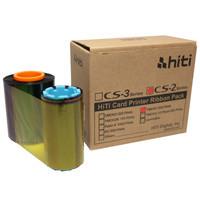 China Para la cinta de las imágenes de HiTi CS200e YMCKO 400, cintas originales del color de la impresora de la tarjeta de cs-200e en venta