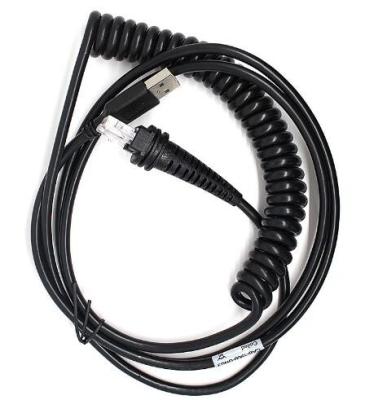 China New 3M Coiled Usb Cable For Honeywell 1200g 1202g 1250g 1300g 1900g 1900h 1902 Barcode Scanner for sale