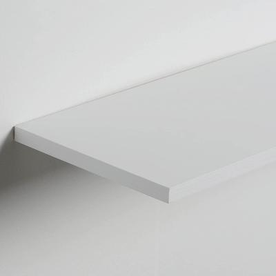 Cina 60X20 Livello galleggiante decorativo a parete in legno bianco per la funzione di bagno per la decorazione domestica in vendita