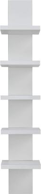 Cina 5 Livello 5.1 X 6 X 30 Ripiano a colonna verticale bianco Ripostiglio galleggiante Arredamento generale Arredamento domestico in vendita