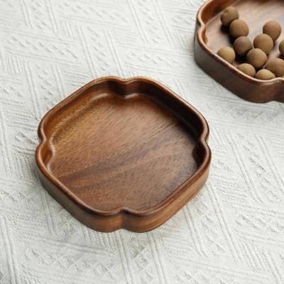 China Customized Nut Box Grape Plate Serving Tray for South American Walnut Burned Printing for sale