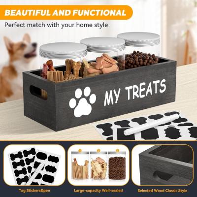 Cina Progettazione funzionale Organizzatore di cibo per animali a tenuta stagna per un facile accesso e stoccaggio 6.2*6.2*4.48 in vendita