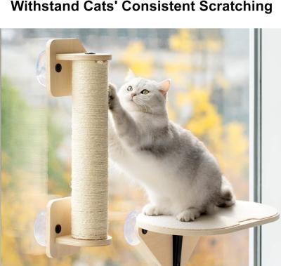 Cina Home Arredamento Cat Climber Set Finestrino in legno Perch Scale di arrampicata in vendita