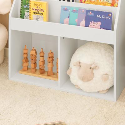 Cina Libreria in legno intagliata Libreria di archiviazione Display Rack Organizzatore per bambini bambini in vendita