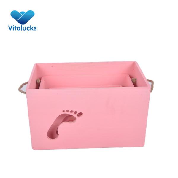 Quality Polished Wooden Dog Crate with Tray for Storing Sundries and Fruits in Europe's for sale