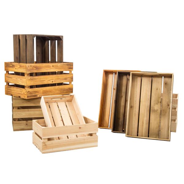 Quality Polished Wooden Dog Crate with Tray for Storing Sundries and Fruits in Europe's for sale