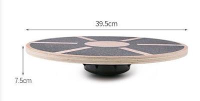 Cina 15.55 pollici di diametro Fitness anti-slip di legno oscillante bilanciere con 360 rotazione in vendita