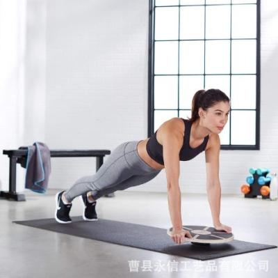 Cina 15.55 pollici di diametro Fitness anti-slip di legno oscillante bilanciere con 360 rotazione in vendita