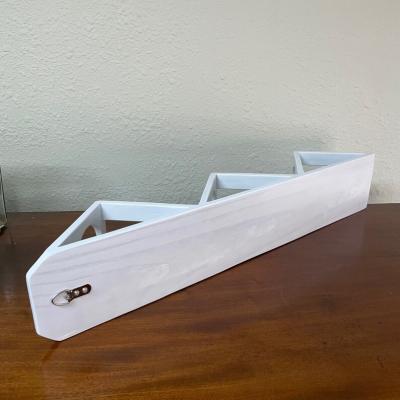 Cina Succulente o orto di erbe Piantatore a parete di legno in bianco con logo personalizzato accettabile in vendita