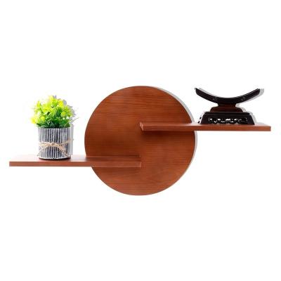 China Non-folding Rack Round Decorative Display Wall Mount Shelf Hanging Shelves High Quantity for sale