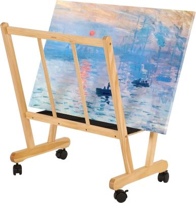Cina 202406 Rack di stampa in legno grande con casse rotanti Disponibile e immagazzinato in bagno con logo personalizzato in vendita