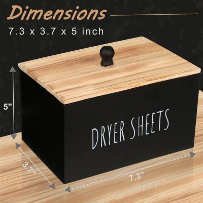 Cina Craftsman regalo scatola di legno nera contenitore rettangolo moderno spazioso fogli di risparmio Dispenser in vendita