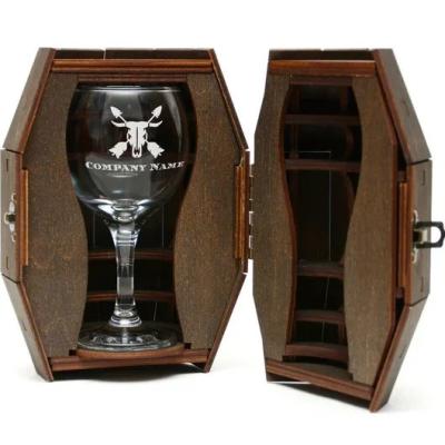 China Customized Logo Acceptable Wooden Barrel with Personalized Engraving Corporate Gifts for sale