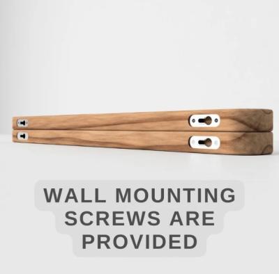 Cina Come richiesta bagno porta asciugamani in legno montato a parete asciugatore lungo appendiabiti display rack in vendita