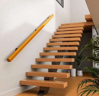 China Indoor Stairs Safety Non-Slip Railing 3ft Pine Handrails As Your Request Complete Kit for sale