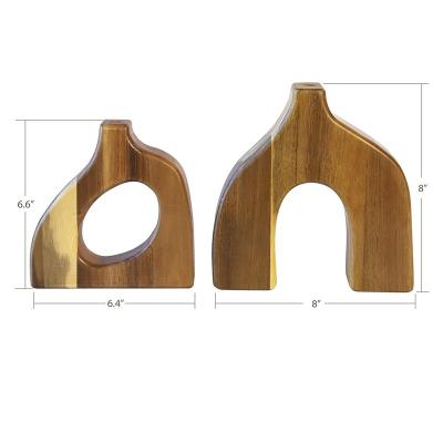 Cina Anniversario Occasione di pianta di legno di pino Stand di fiori a livelli per giardino interno in vendita
