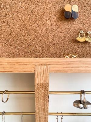 Cina Mini Box in legno per il supporto di gioielli e organizzatore per il colore in legno di betulla non finito in vendita