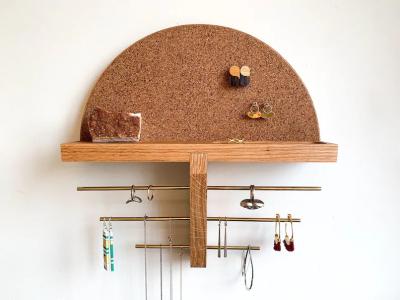 Cina Mini Box in legno per il supporto di gioielli e organizzatore per il colore in legno di betulla non finito in vendita